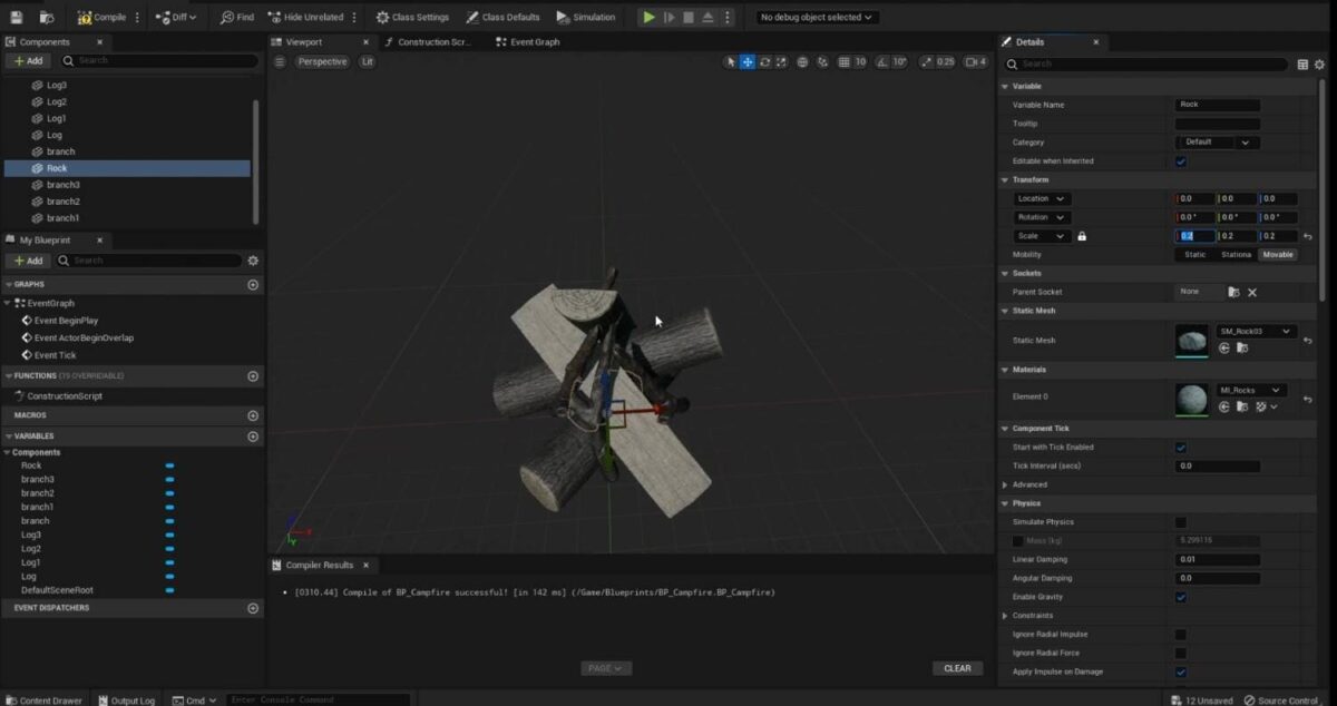 Digital Environment Design: Unreal Engine Blueprint Techniques