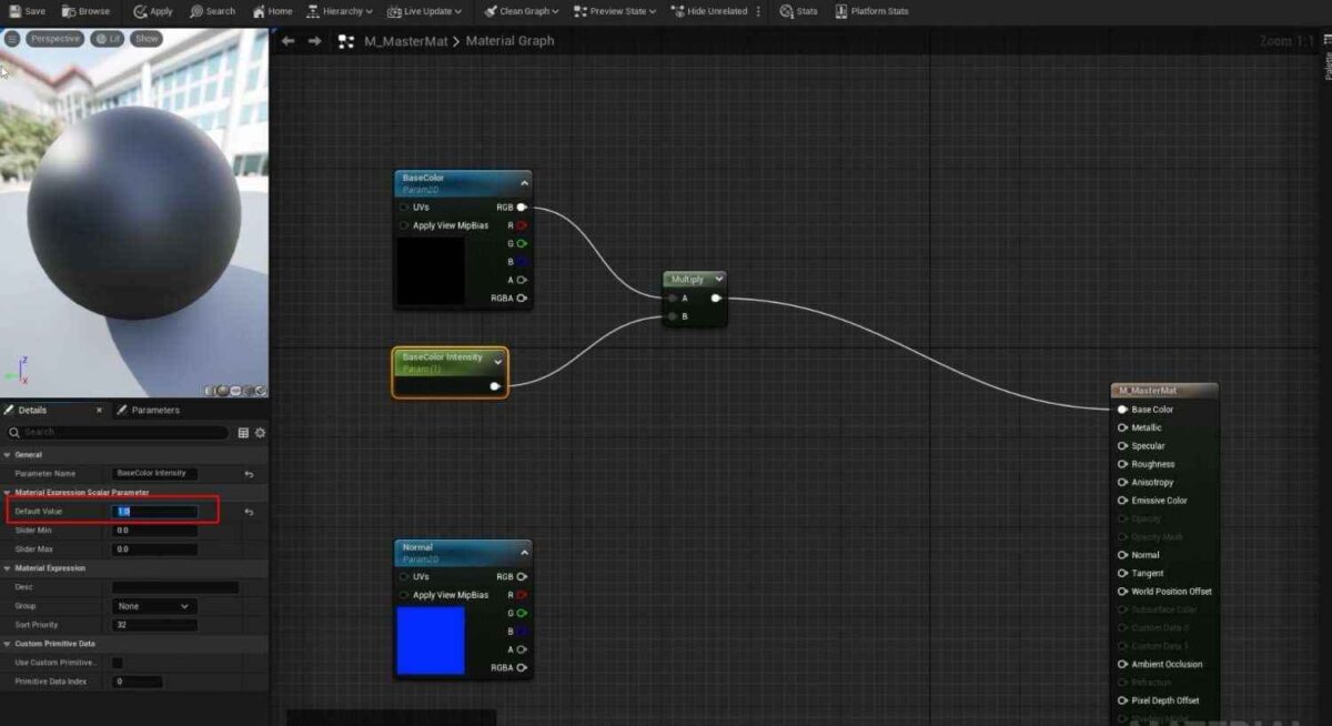 Master Materials in 3D Design and Modelling Instances