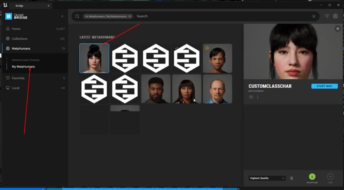 Understand Metahumans and Character Rigging in Unreal Engine