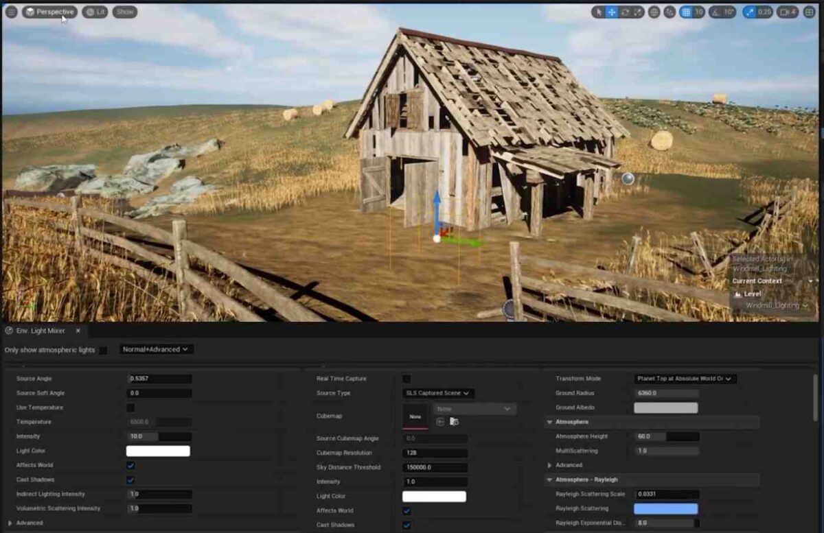 Unreal Engine Lighting: From Post-Processing to Camera Setup