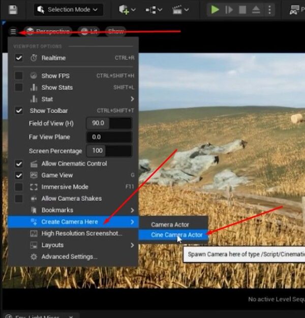 Unreal Engine Lighting: From Post-Processing to Camera Setup