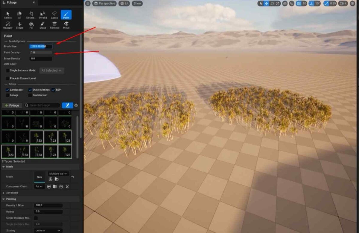 Unreal Engine Optimize Foliage for Realistic Scenes