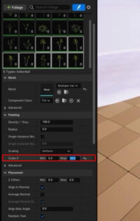 Unreal Engine Optimize Foliage for Realistic Scenes