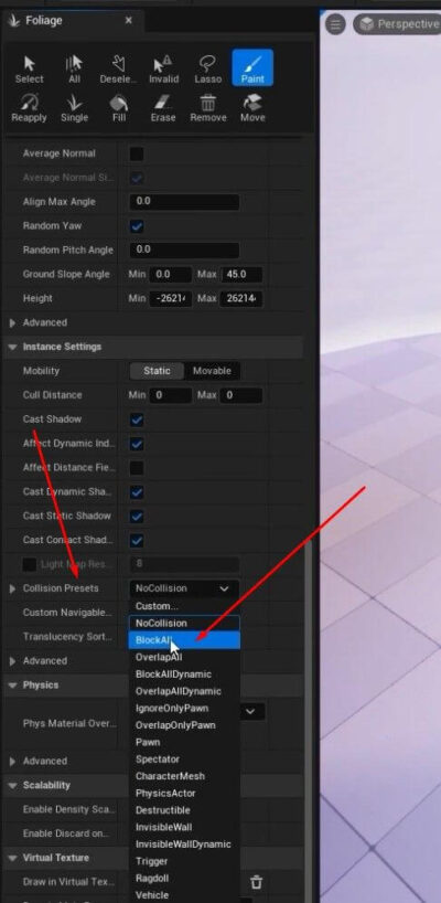 Unreal Engine Optimize Foliage for Realistic Scenes