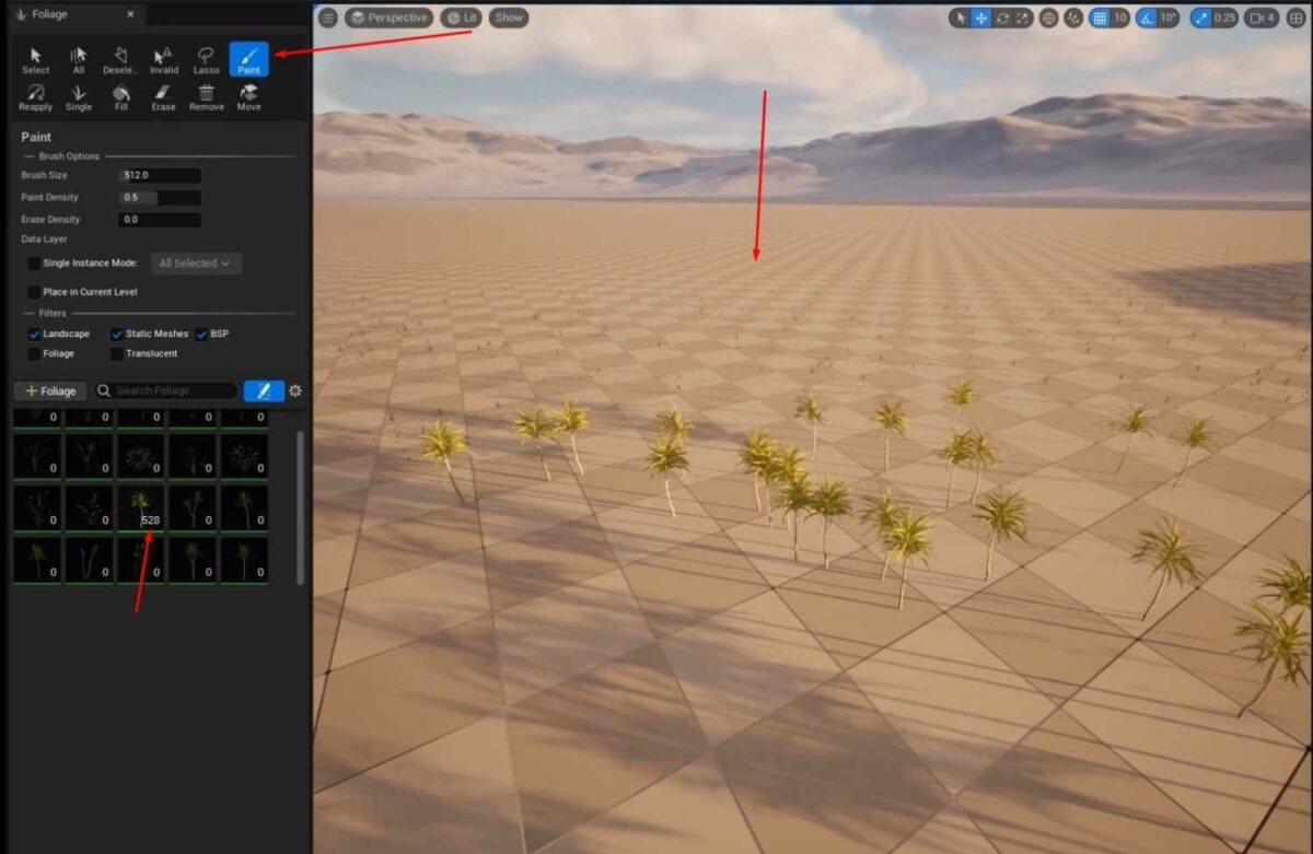 Unreal Engine Optimize Foliage for Realistic Scenes