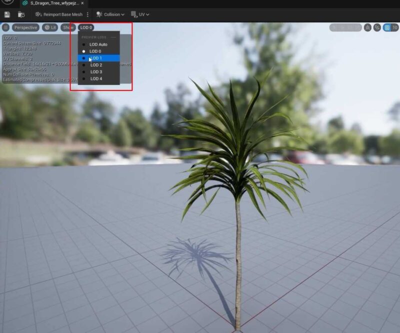 Unreal Engine Optimize Foliage for Realistic Scenes