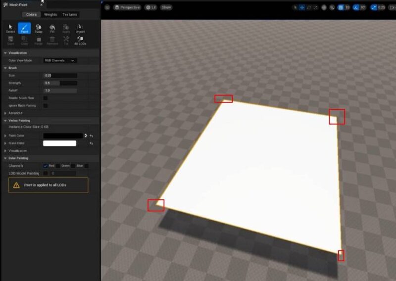Vertex Painting Materials: The Art of Precision Painting in UE