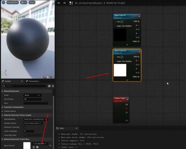 Vertex Painting Materials: The Art of Precision Painting in UE
