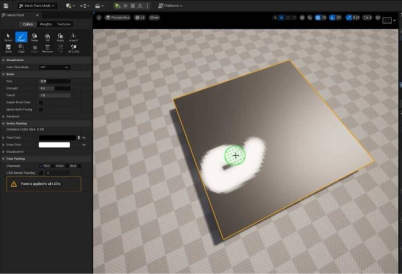 Vertex Painting Materials: The Art of Precision Painting in UE