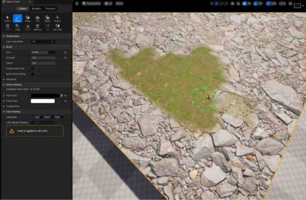 Vertex Painting Materials: The Art of Precision Painting in UE
