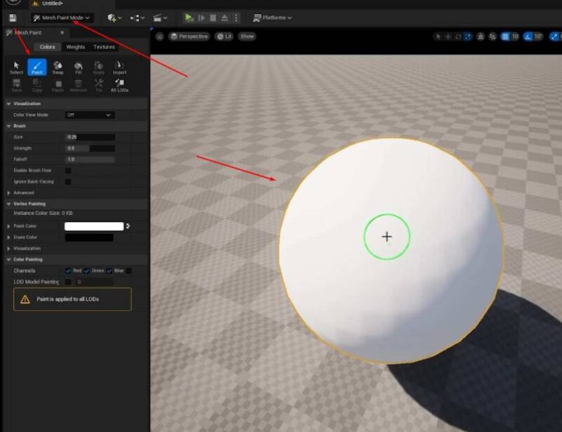 Vertex Painting Materials: The Art of Precision Painting in UE