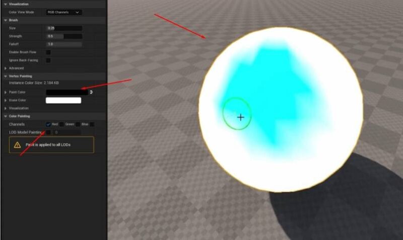 Vertex Painting Materials: The Art of Precision Painting in UE
