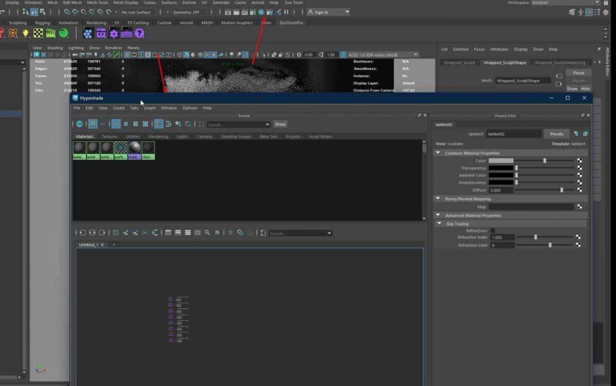 Face Rendering with Maya & Arnold: Practical Tutorial - Exercise