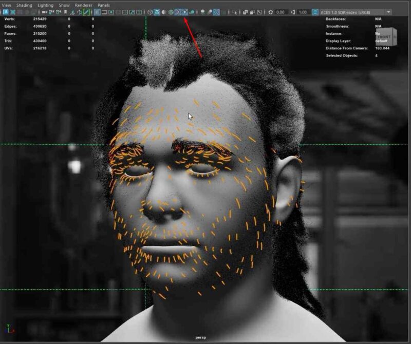 Face Rendering with Maya & Arnold: Practical Tutorial - Exercise
