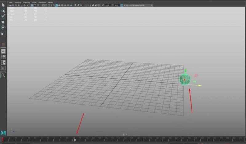 Keyframe Animation: Bouncing Ball Maya Tutorial
