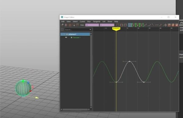 Keyframe Animation Bouncing Ball Maya Tutorial