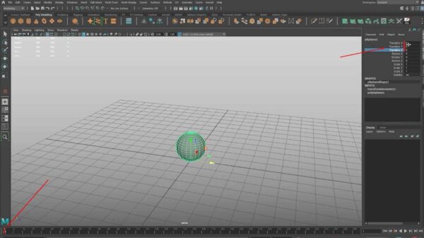 Keyframe Animation: Bouncing Ball Maya Tutorial