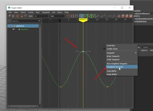 Keyframe Animation Bouncing Ball Maya Tutorial