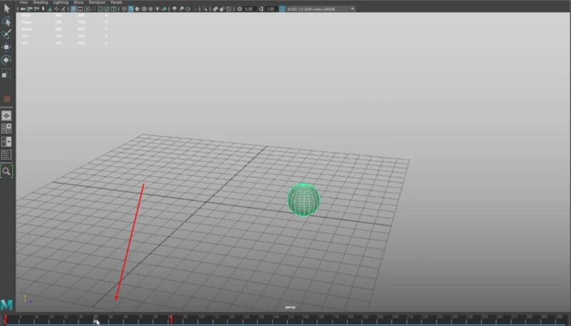 Keyframe Animation: Bouncing Ball Maya Tutorial
