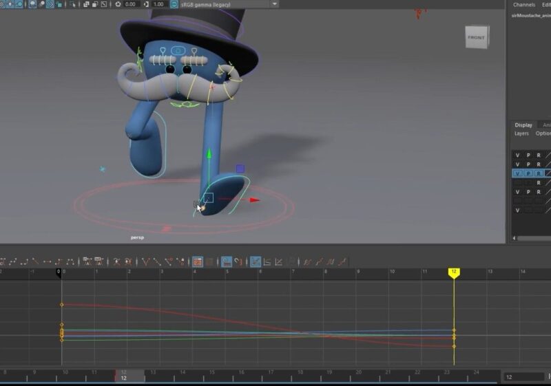 Walk Cycle Animation Add Life And Personality With Autodesk Maya