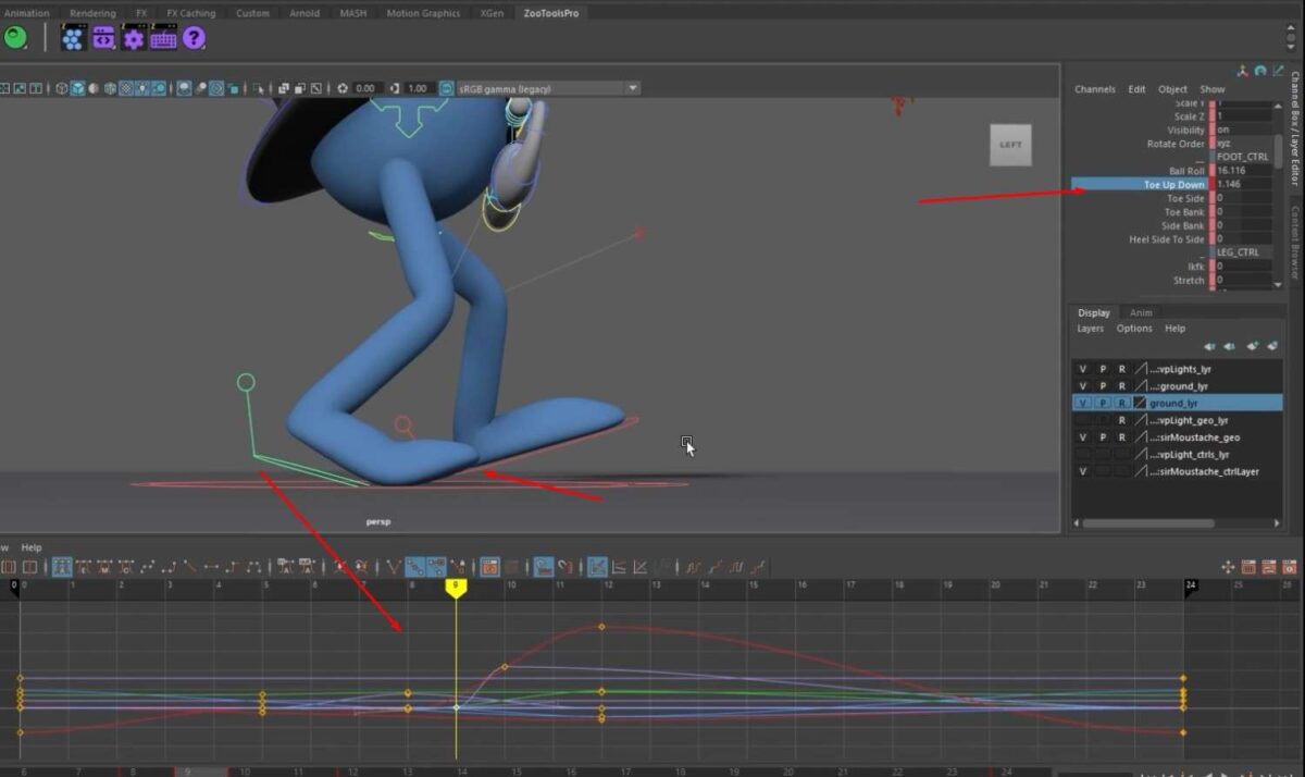 Walk Cycle Animation: Add Life & Personality With Autodesk Maya
