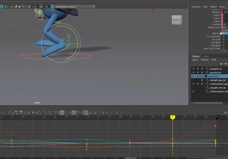 Walk Cycle Animation: Add Life & Personality With Autodesk Maya